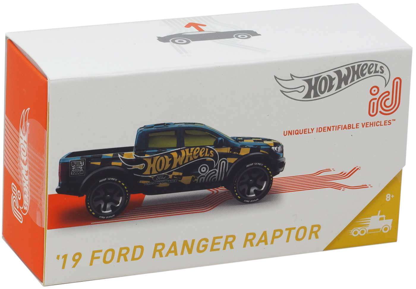 Mattel Hot Wheels ID '19 Ford Ranger Raptor, NFC Chip Diecast Truck ...