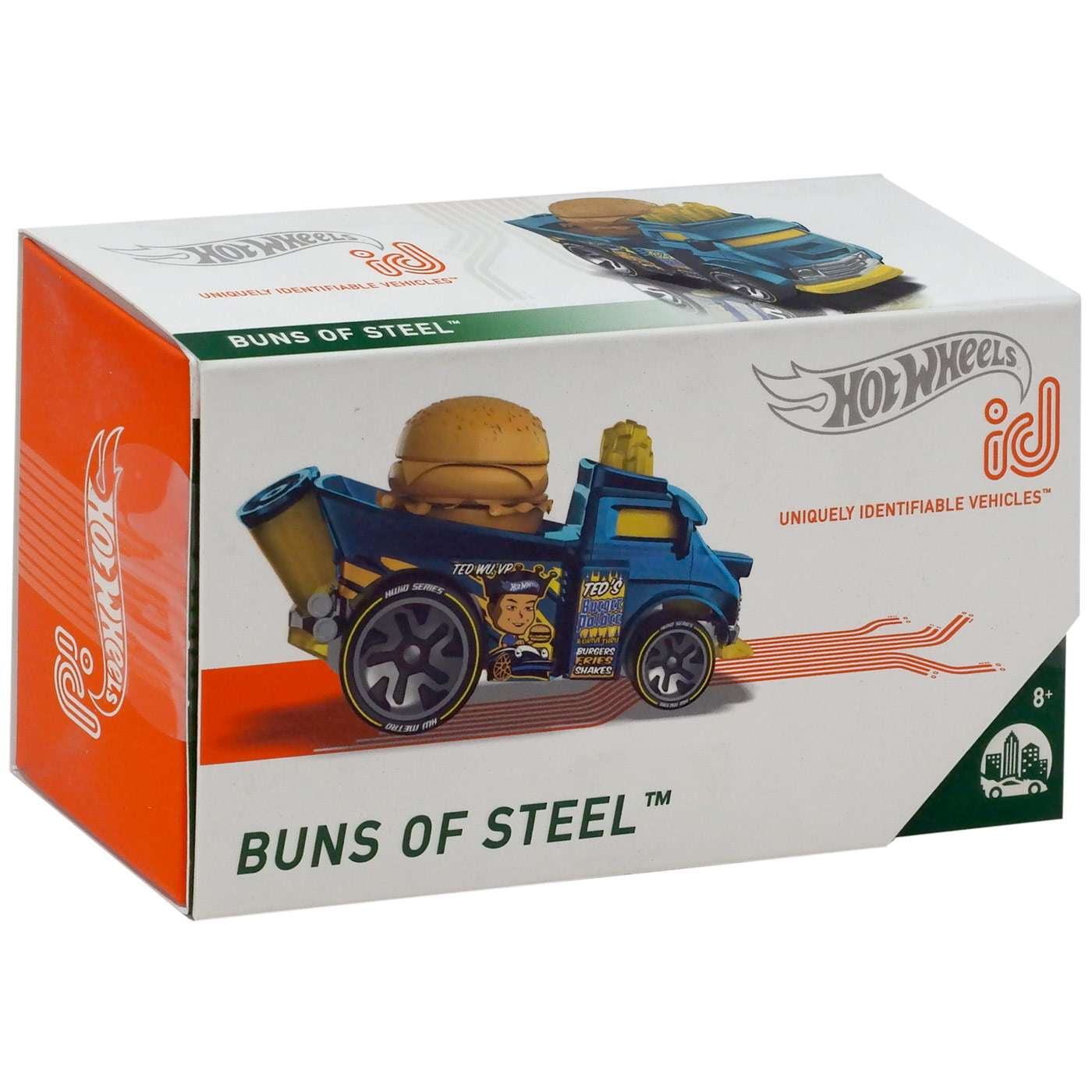 Hot Wheels ID Car - Buns of Steel - Walmart.com