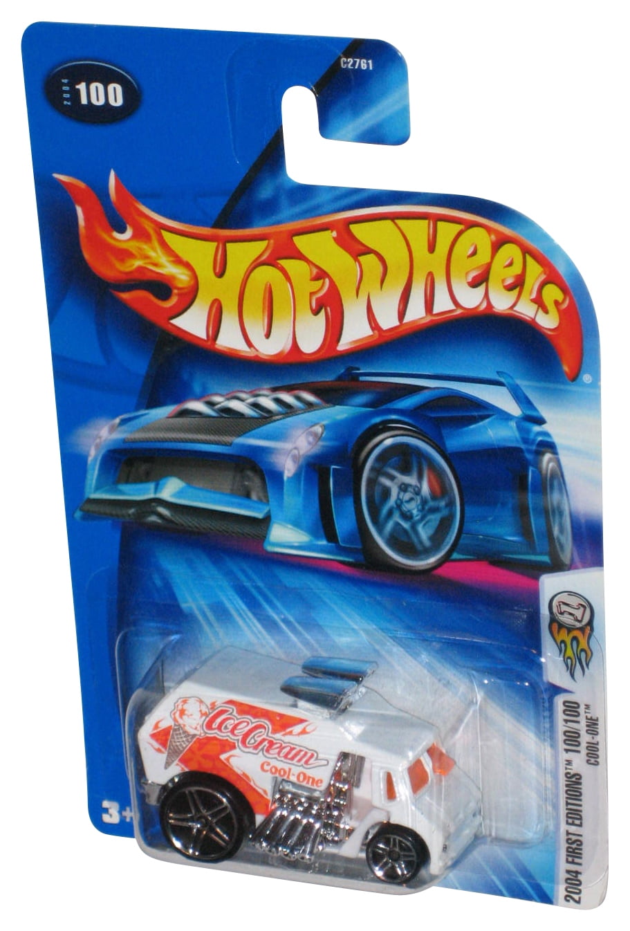 Hot Wheels Ice Cream Cool-One 2004 First Editions Die-Cast Toy Car #100 ...