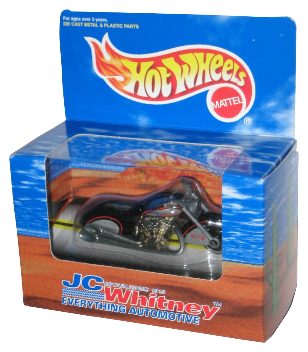 Hot Wheels JC Whitney Limited Edition (1999) Black Scorchin' Scooter ...