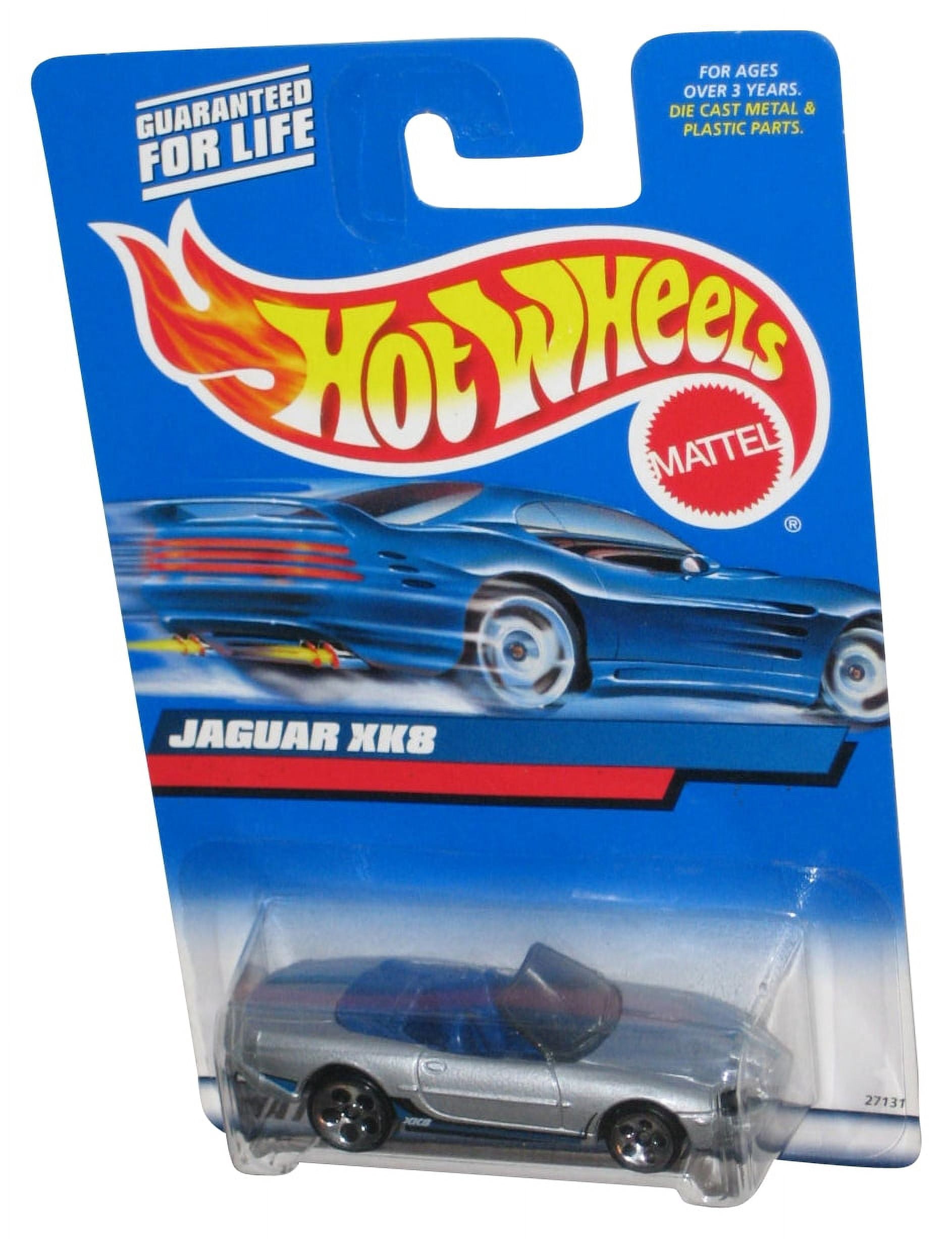 Hot Wheels Jaguar XK8 (2000) Mattel Silver Toy Car #165 - Walmart.com