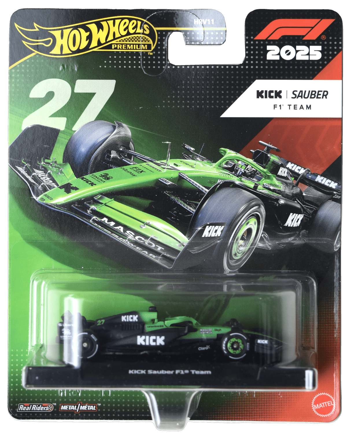 Hot Wheels Kick Sauber F1 Team 2025 - Walmart.com