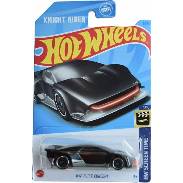 Hot Wheels Knight Rider HW K.I.T.T. Concept (Black) 2023 HW Screen Time ...