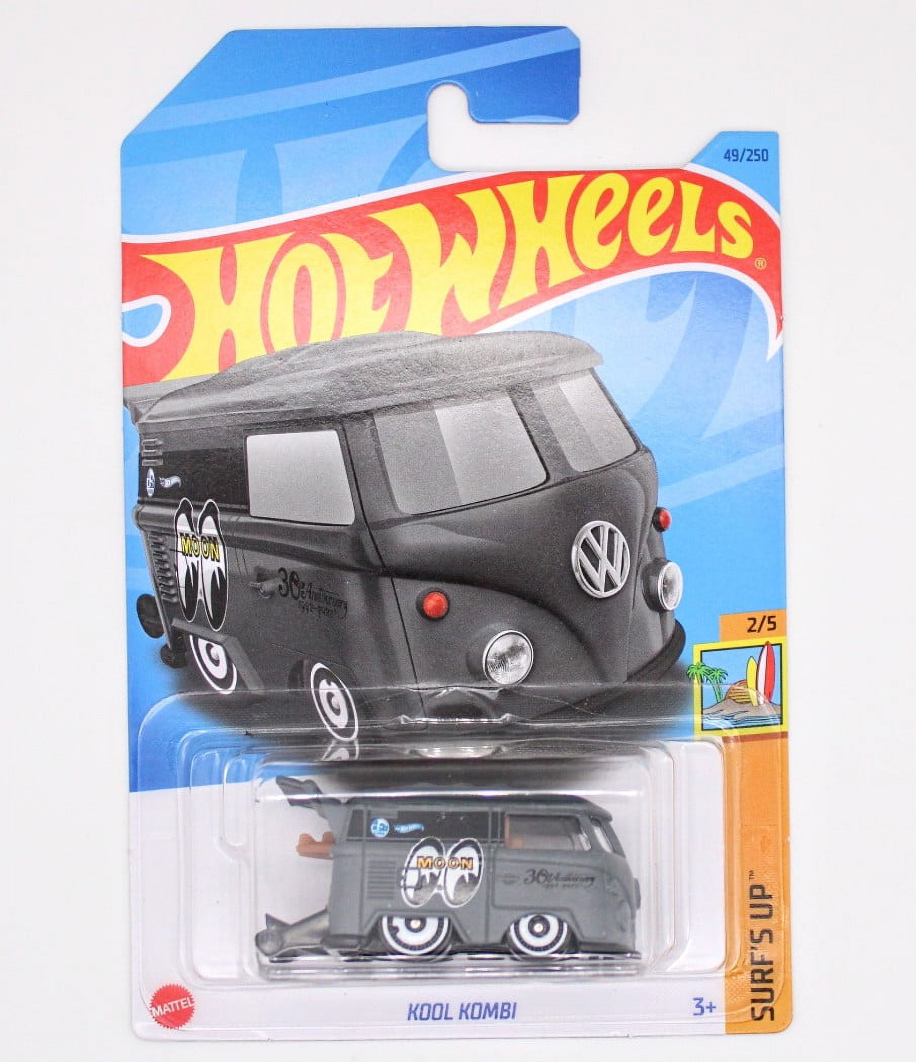 Hot Wheels Kool Kombi Gray Moon Eyes - Walmart.com