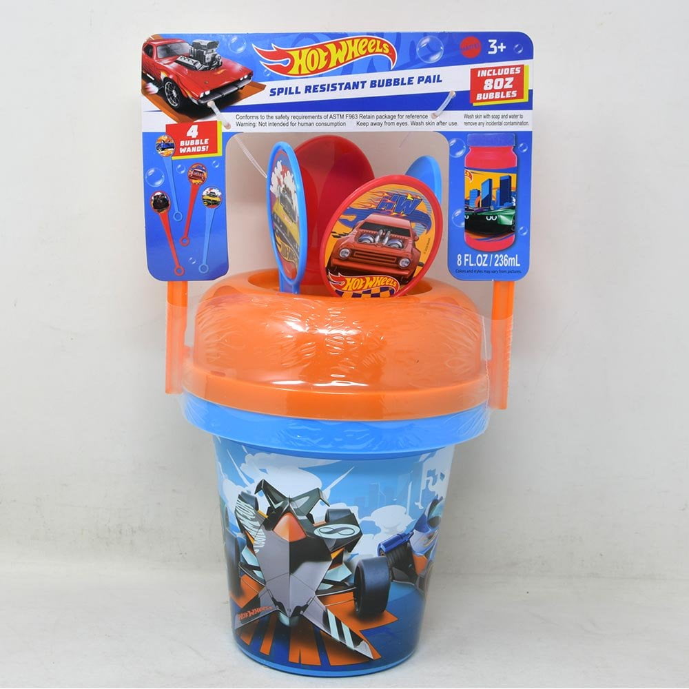 Hot Wheels Large Bubble Bucket - Walmart.com