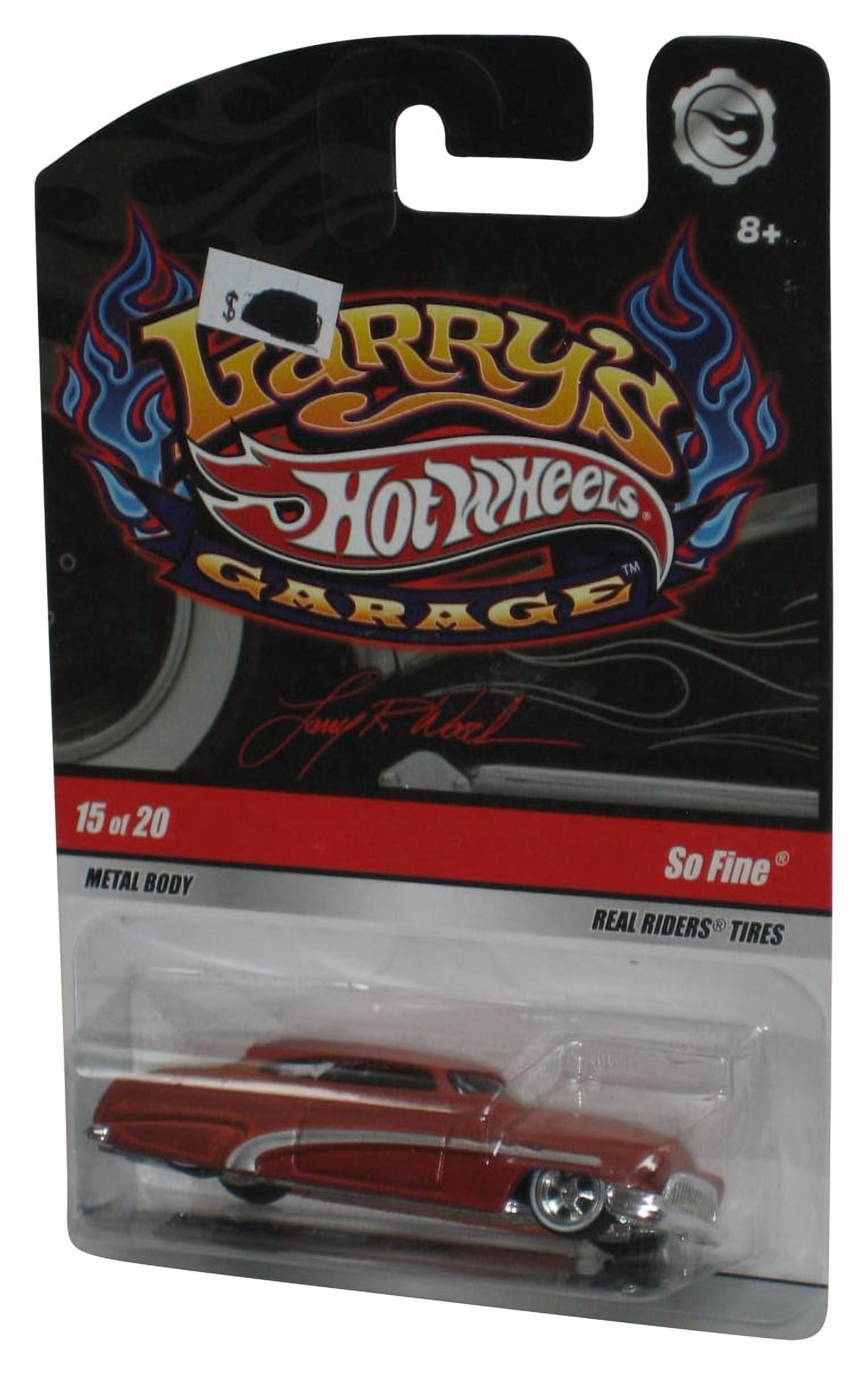 Hot Wheels Larry's Garage (2008) Brown Metal Body Real Riders So Fine Car 15/20 - Walmart.com