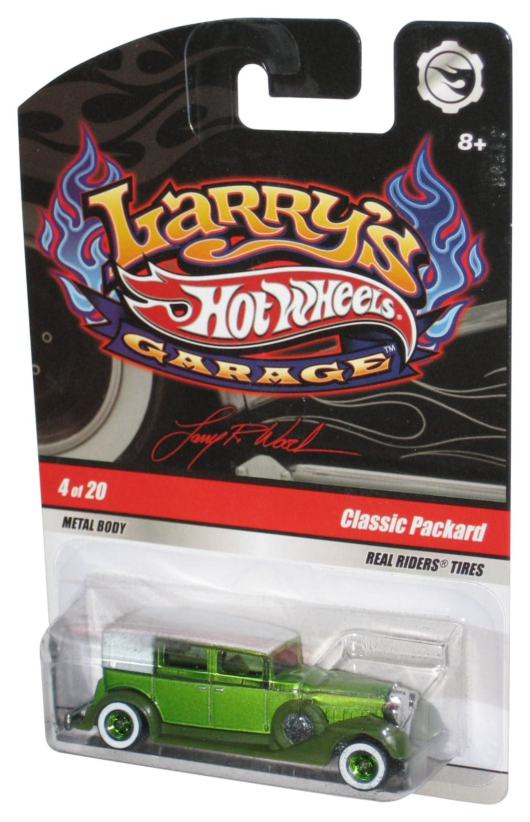 Hot Wheels Larry's Garage (2008) Green Classic Packard Toy Car 4/20 ...
