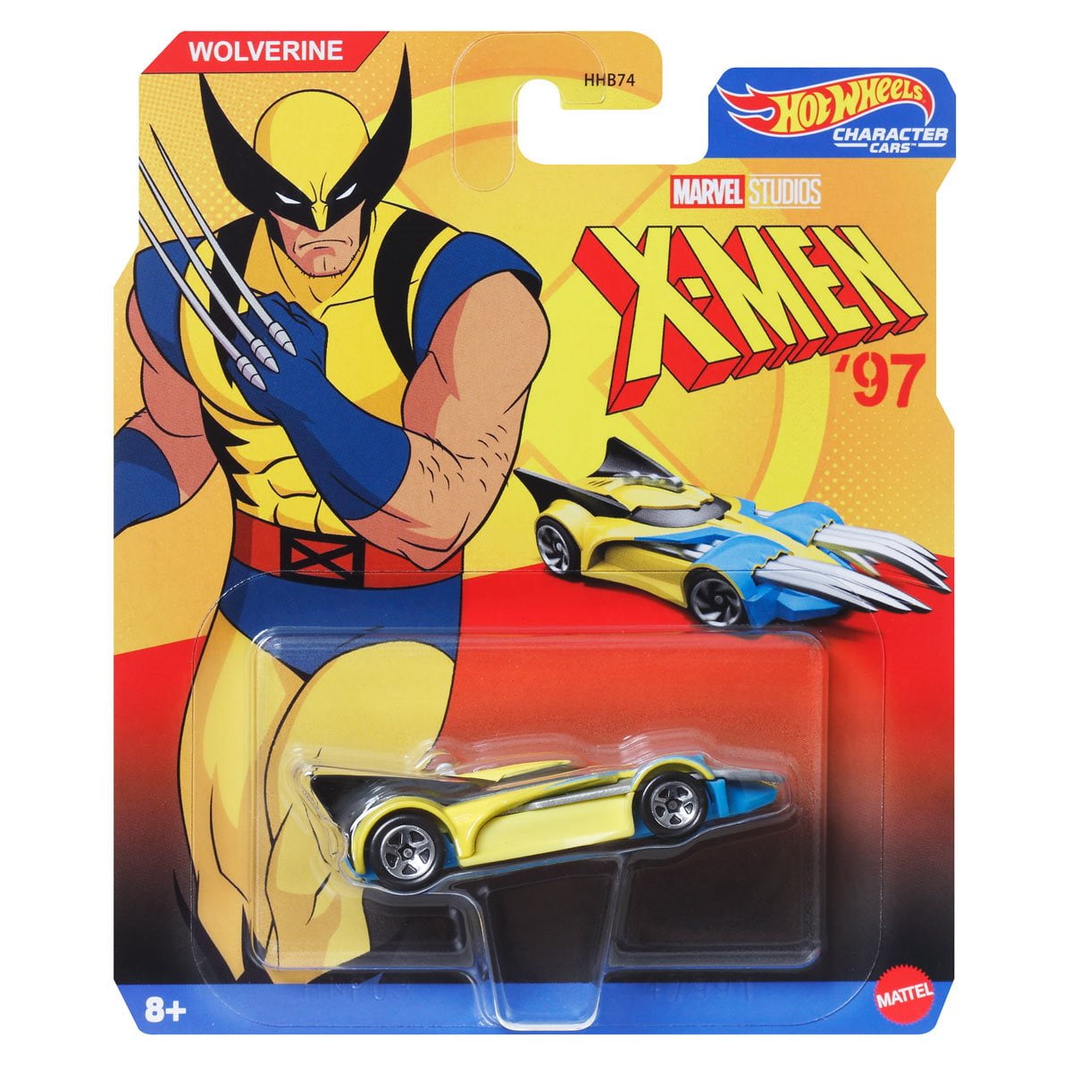 Hot Wheels Licensed Character Car (Marvel X-Men Wolverine), Gift for ...