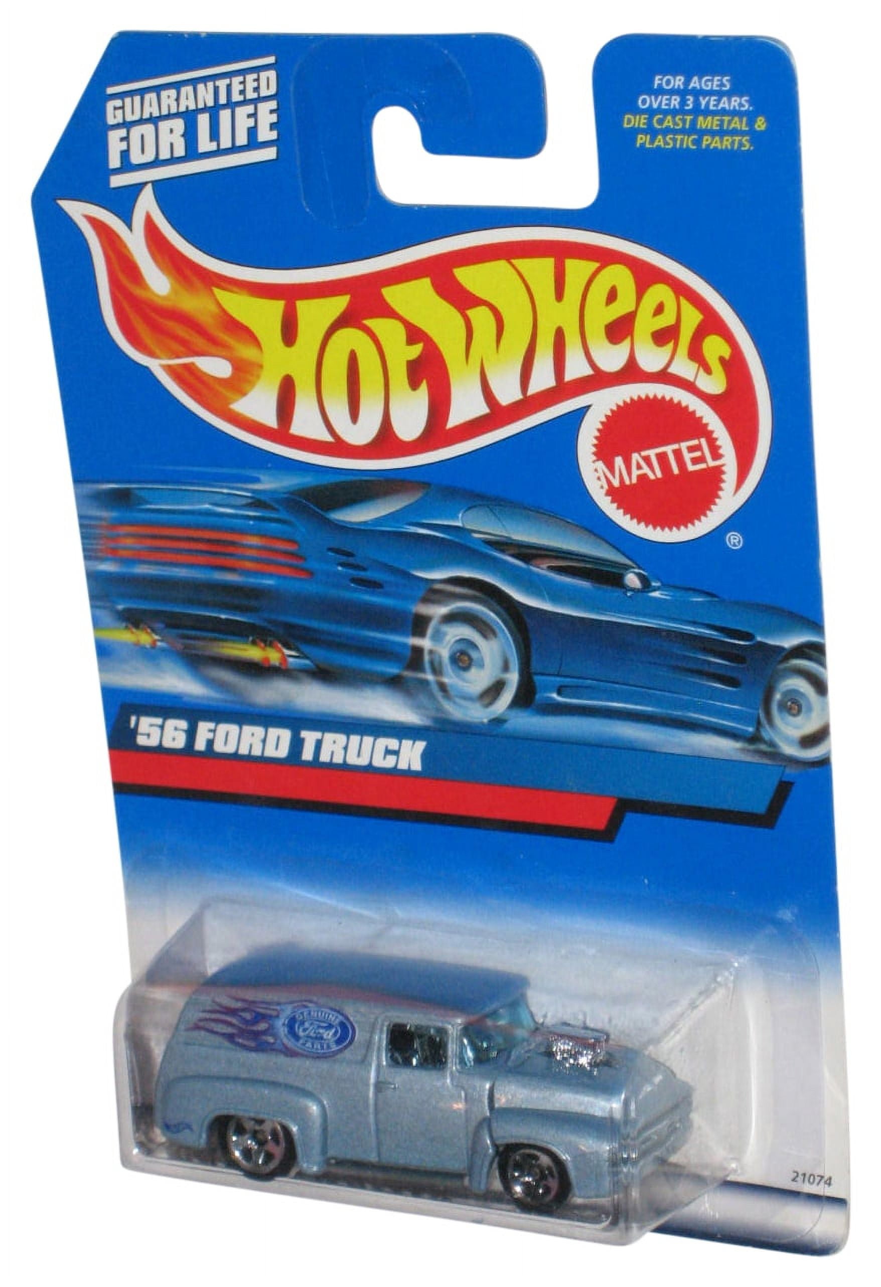 Hot Wheels Light Blue (1998) Mattel Die-Cast '56 Ford Truck Toy ...