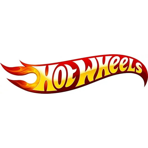 Hot Wheels Logo Flames Stickers Phone Decal Water Bottle Stickers Car ...