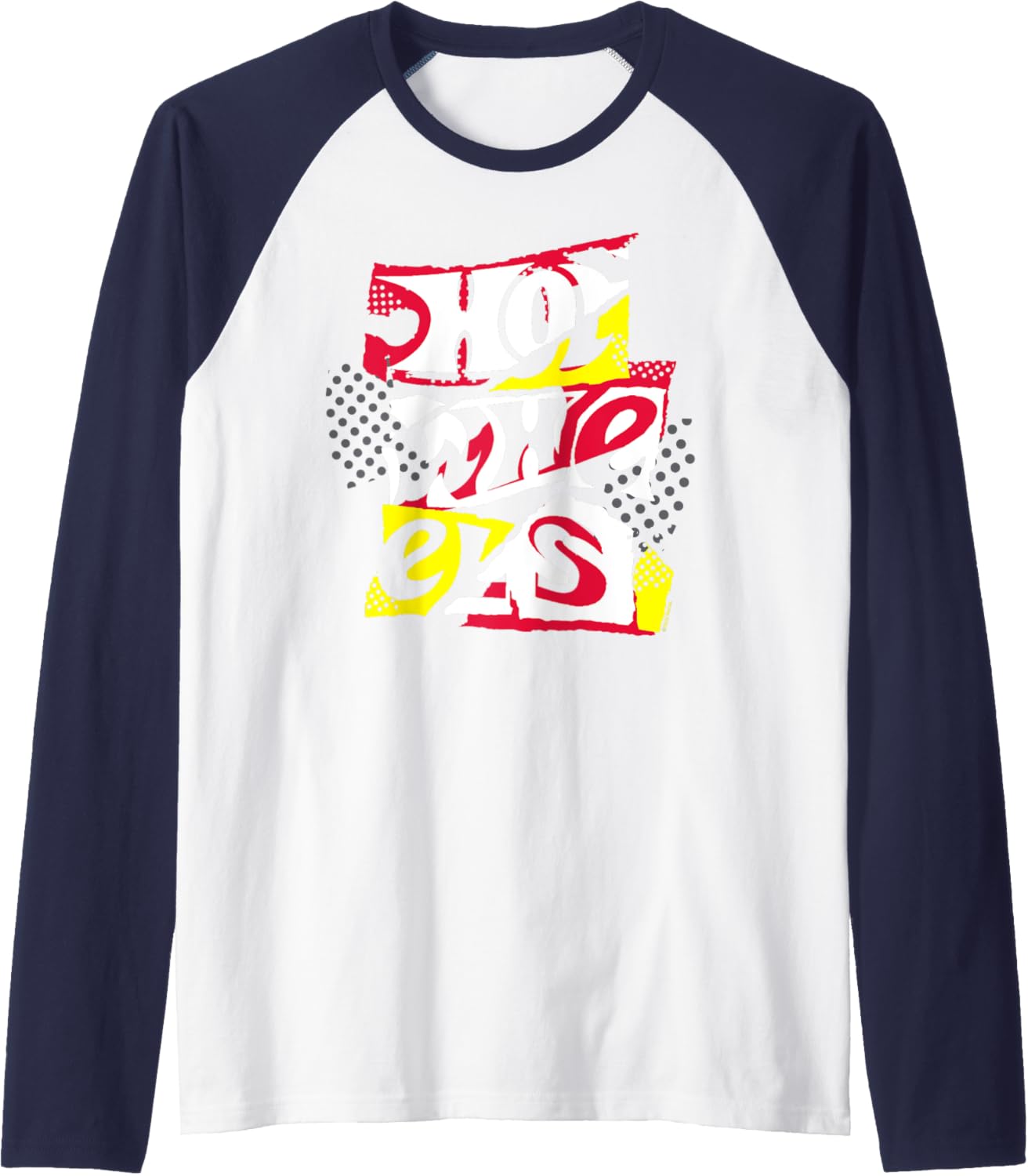 Hot Wheels - Logo Stacked Raglan Baseball Tee - Walmart.com