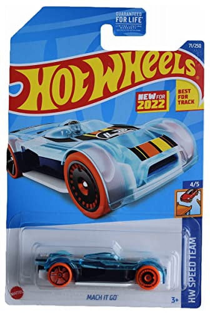 Hot Wheels Mach It Go (Blue) 2022 HW Speed Team - Walmart.com