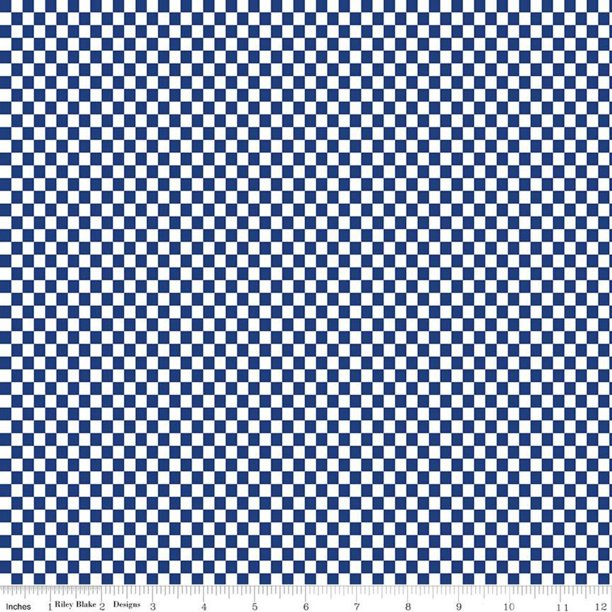 Hot Wheels Made to Race Checker Navy Cotton Fabric - Walmart Business ...