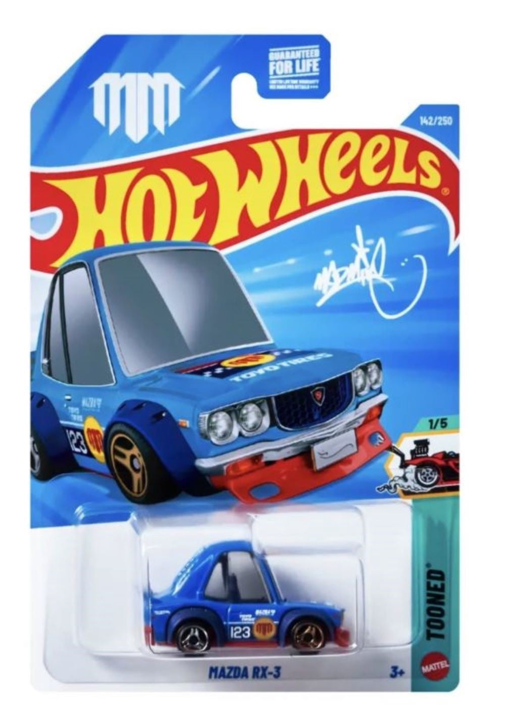 Hot Wheels Mazda RX-3 Tooned New 2026 - Walmart.com