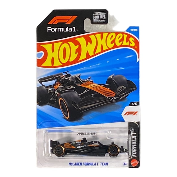 Hot Wheels McLaren Formula 1 Team - Formula 1 Series 1/5 - Walmart.com