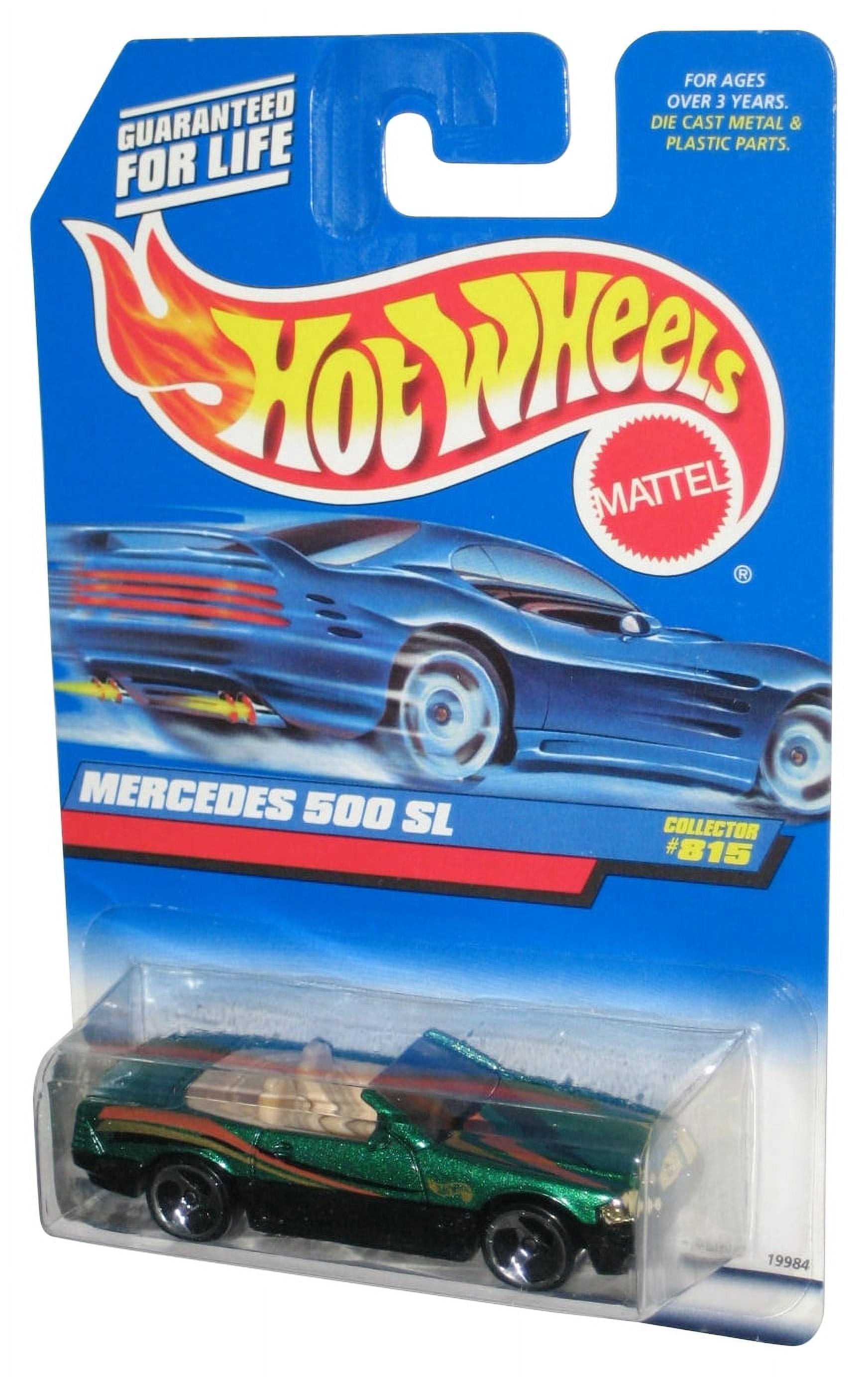 Hot Wheels Mercedes 500 SL (1997) Green Collector Toy Car #815 ...