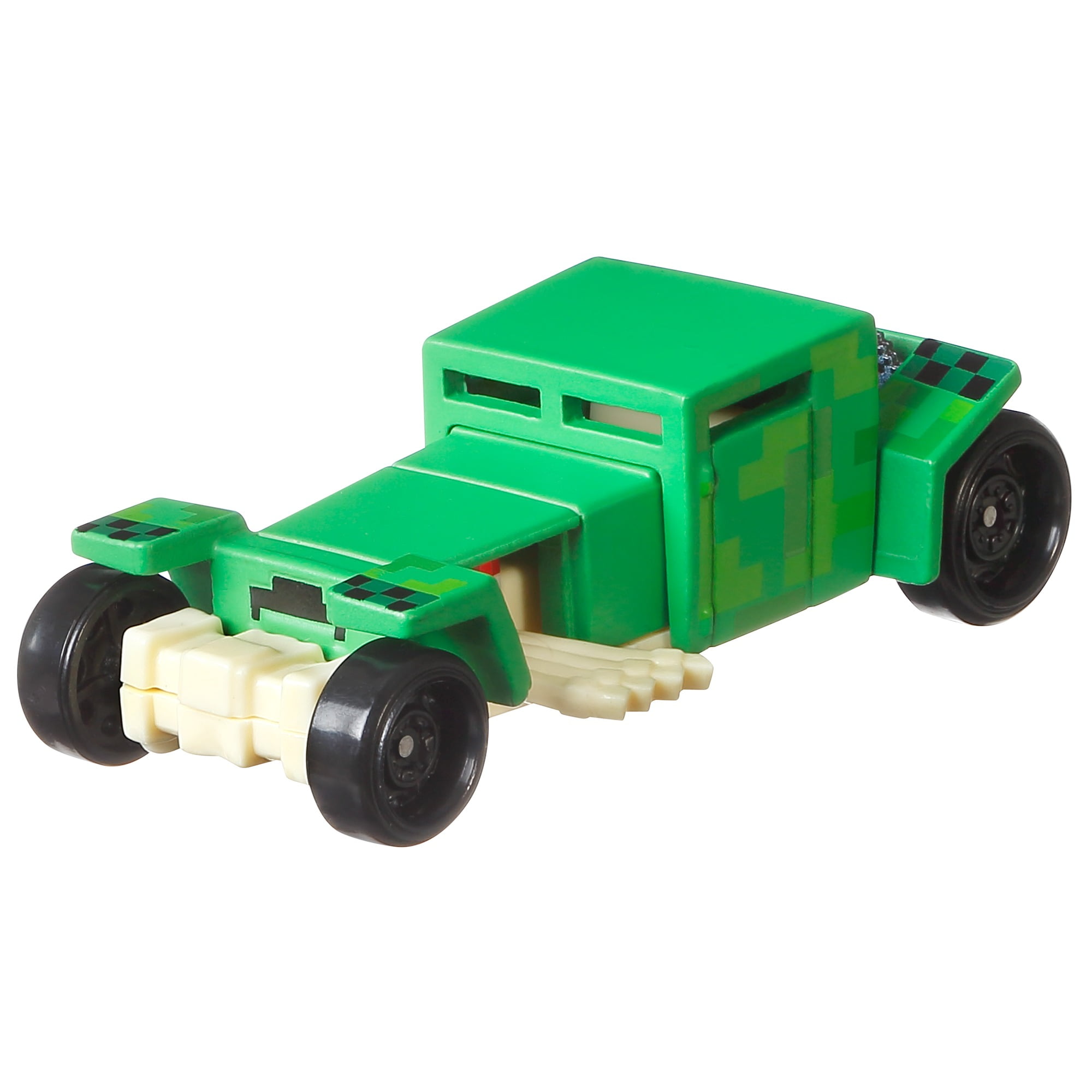 Hot Wheels Minecraft Creeper Car Character Die-Cast 1 7 Vehicle Mattel ...