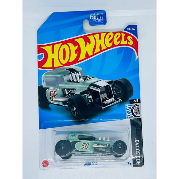 2022 Hot Wheels Mod Rod, Rod Squad 2/5 168/250 Green - Walmart.com