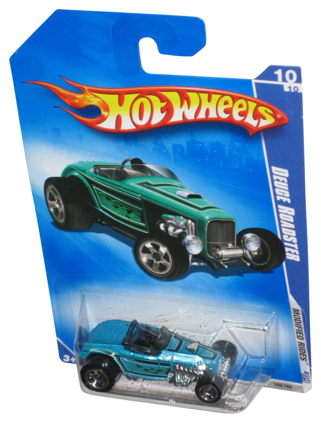 Hot Wheels Modified Rides '09 Green Deuce Roadster Toy Car 166/166 ...