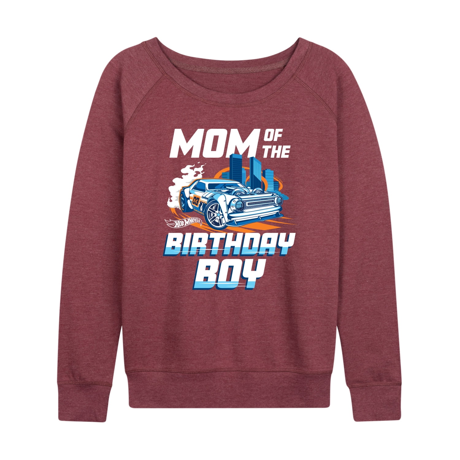 Hot Wheels - Mom Of Birthday Boy - Women's Lightweight French Terry ...