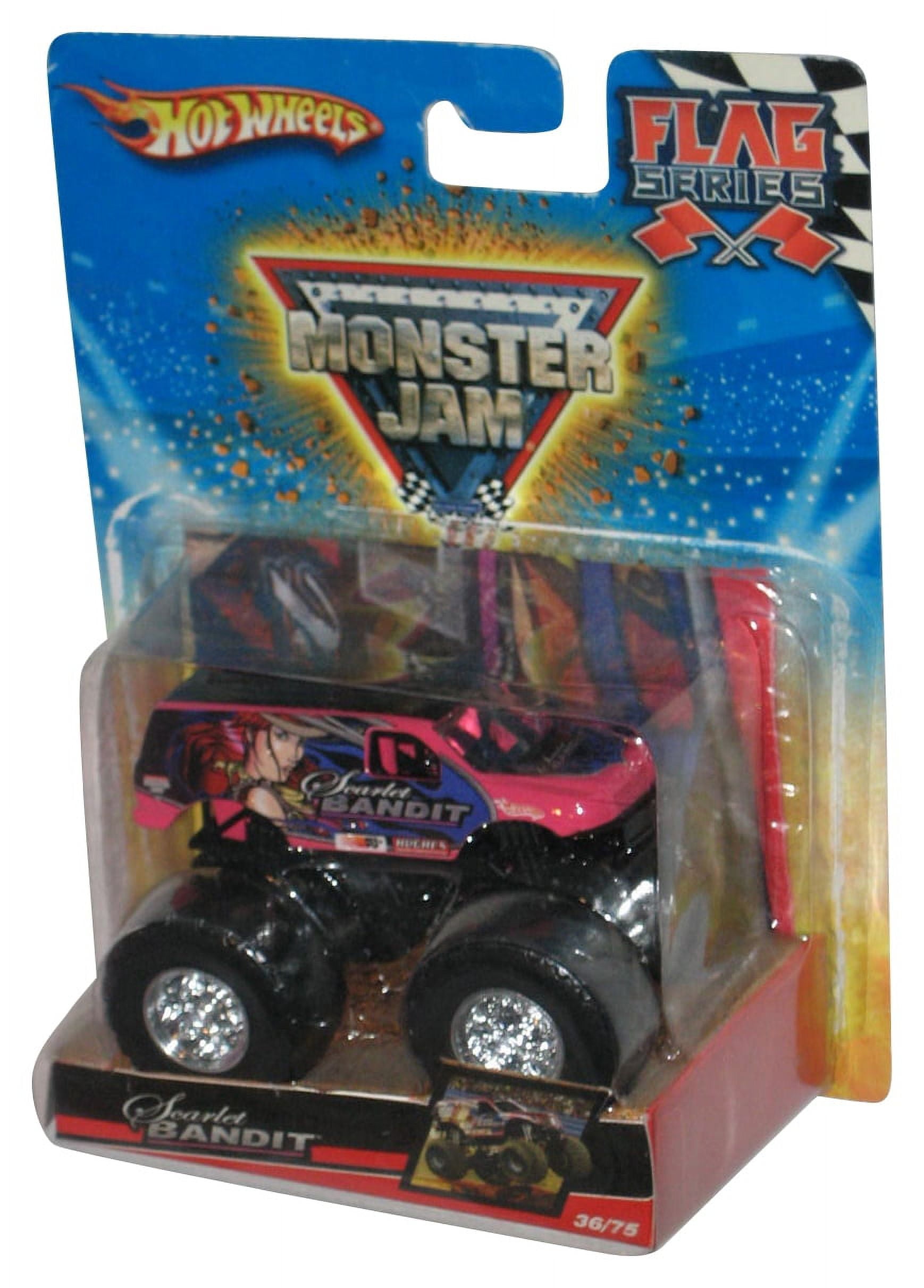 Hot Wheels Monster Jam 2009 - Scarlet Bandit Flag Series Toy Truck (36/ ...