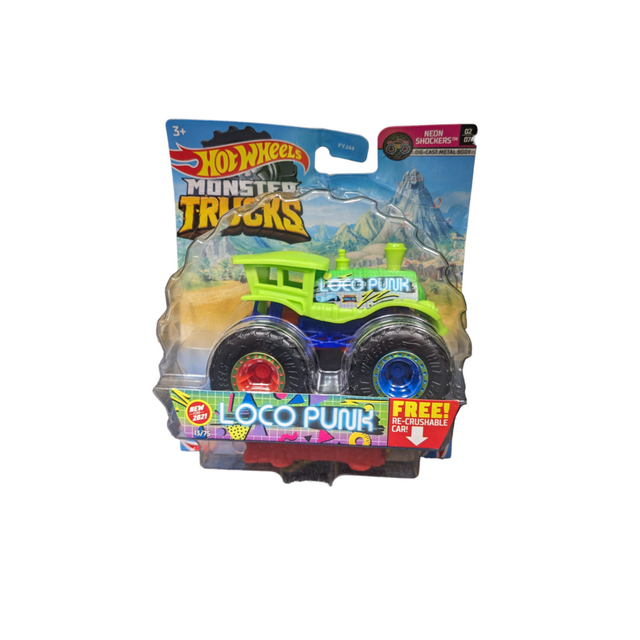 Hot Wheels Monster Truck Loco Punk - Walmart.com