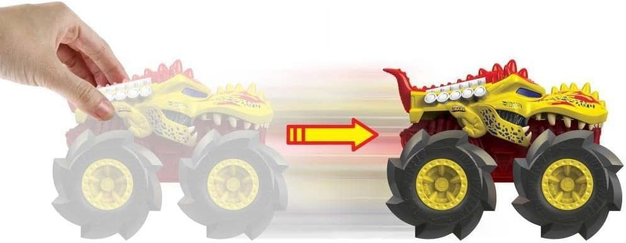 Hot Wheels Monster Trucks 1:43 Pull Drop Cars GVK37-GVK44 - Walmart.com