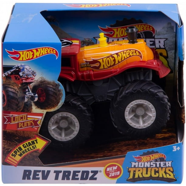 Hot Wheels Monster Trucks 1:43 Scale Loco Punk - Walmart.com