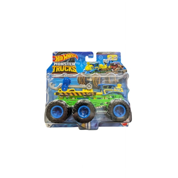 Hot Wheels Monster Trucks Big Rigs Loco Punk - Walmart Business Supplies