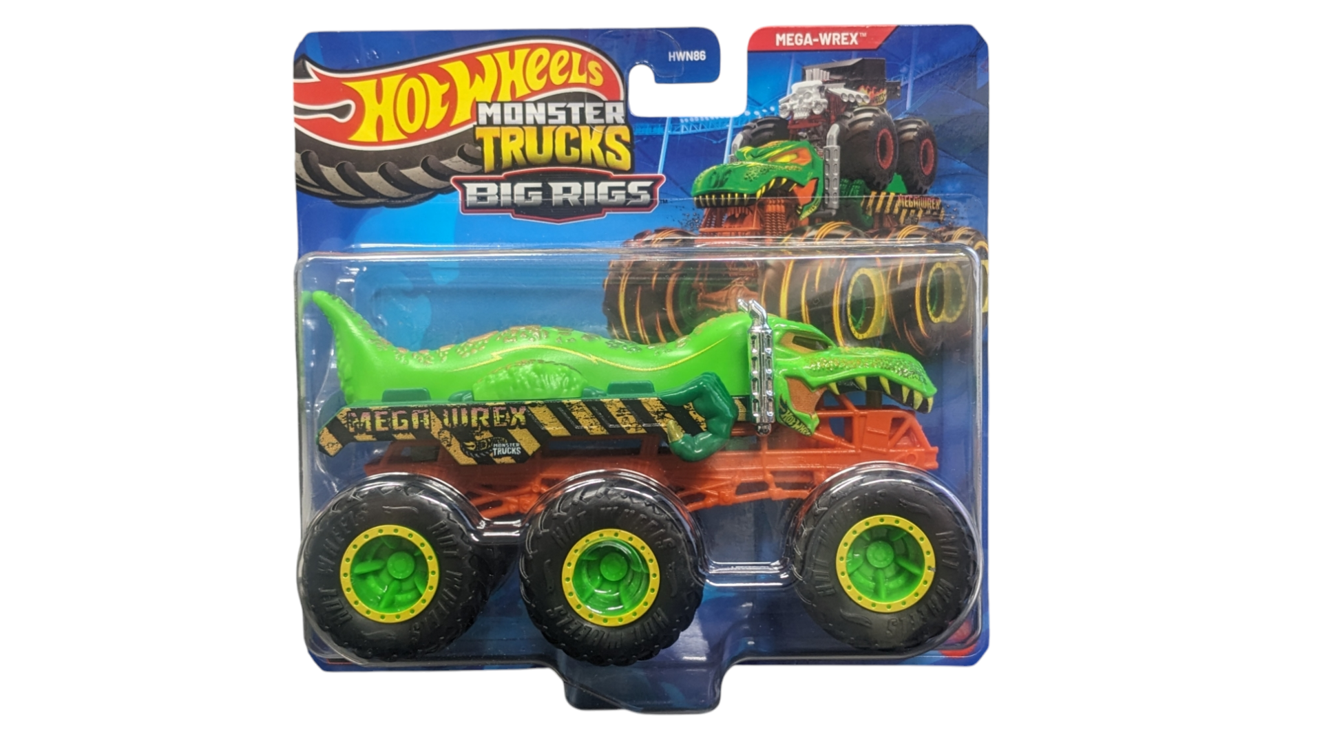 Hot Wheels Monster Trucks Big Rigs Mega-Wrex - Walmart.com