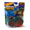 Hot Wheels Monster Trucks Cage Rattler 1/6 Beast Bashers 1:64 Scale Toy ...