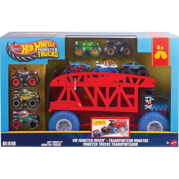 Hot Wheels Monster Trucks HW Monster Mover - Walmart.com