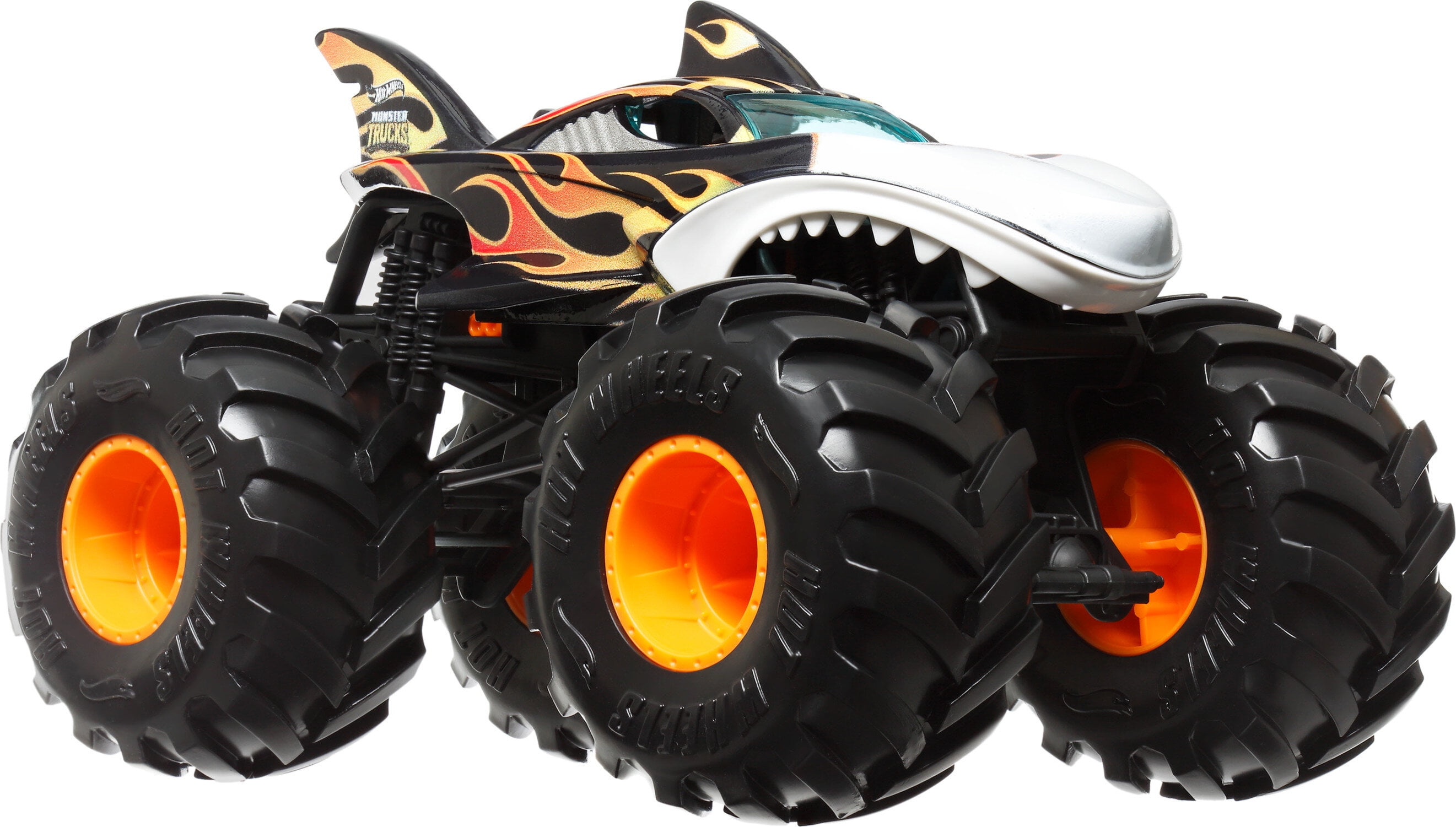 Hot Wheels Monster Trucks, Oversized Monster Truck in 1:24 Scale ...
