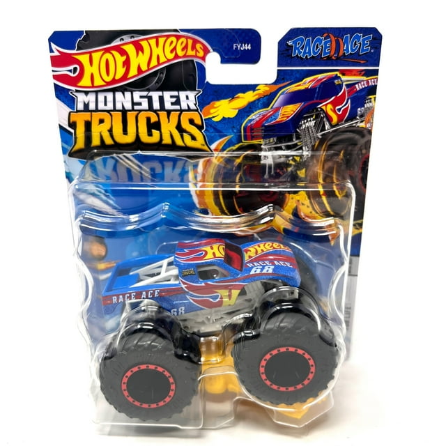 Hot Wheels Monster Trucks Race Ace 1:64 Scale - Walmart.com