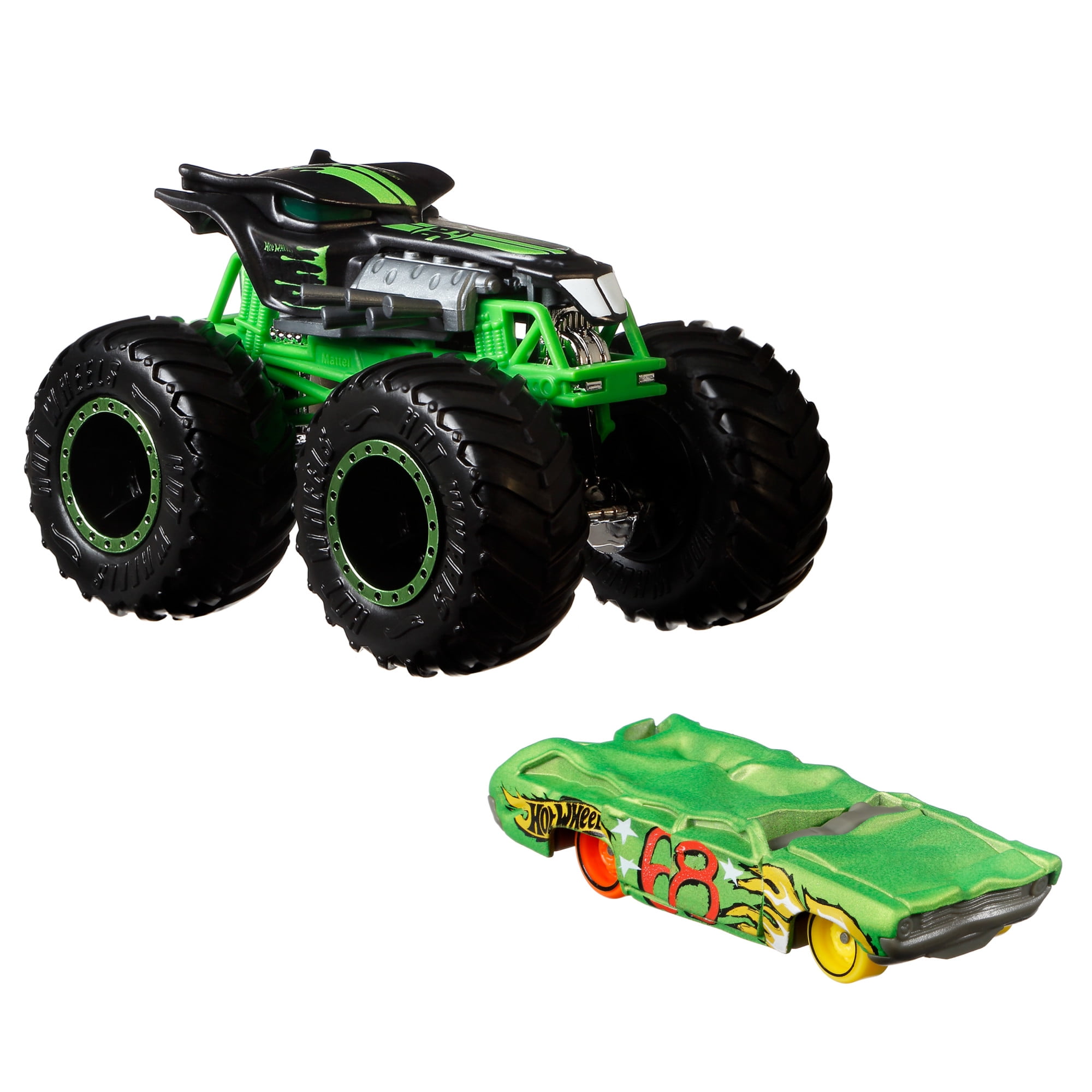 Hot Wheels Monster Trucks Ratical Racer Combo Pack - Walmart.com