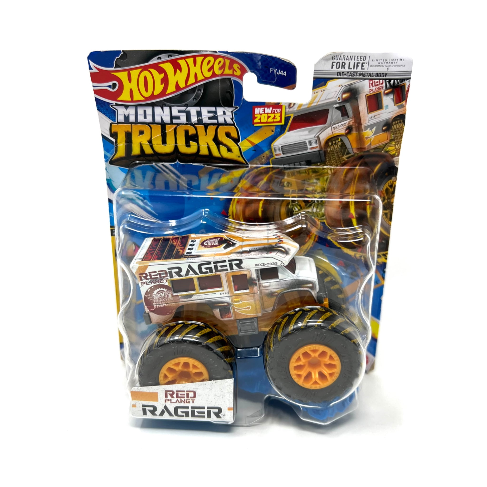 Hot Wheels Monster Trucks Red Planet Rager Off-Road Truck - Walmart ...