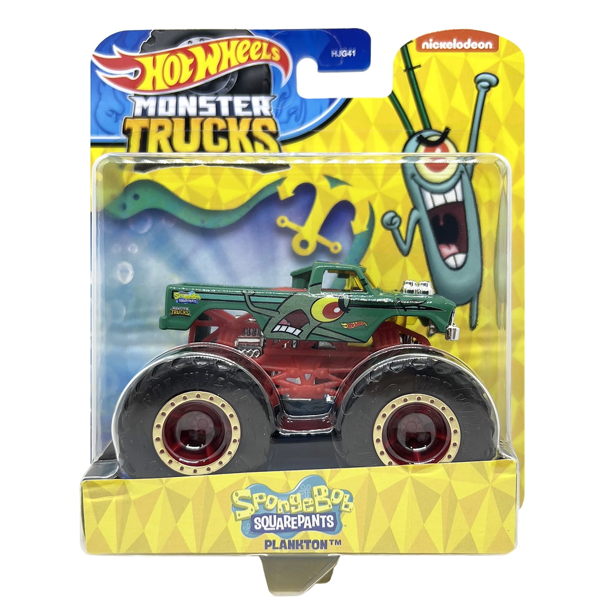 Hot Wheels Monster Trucks SpongeBob SquarePants 2024 Die-Cast Metal ...