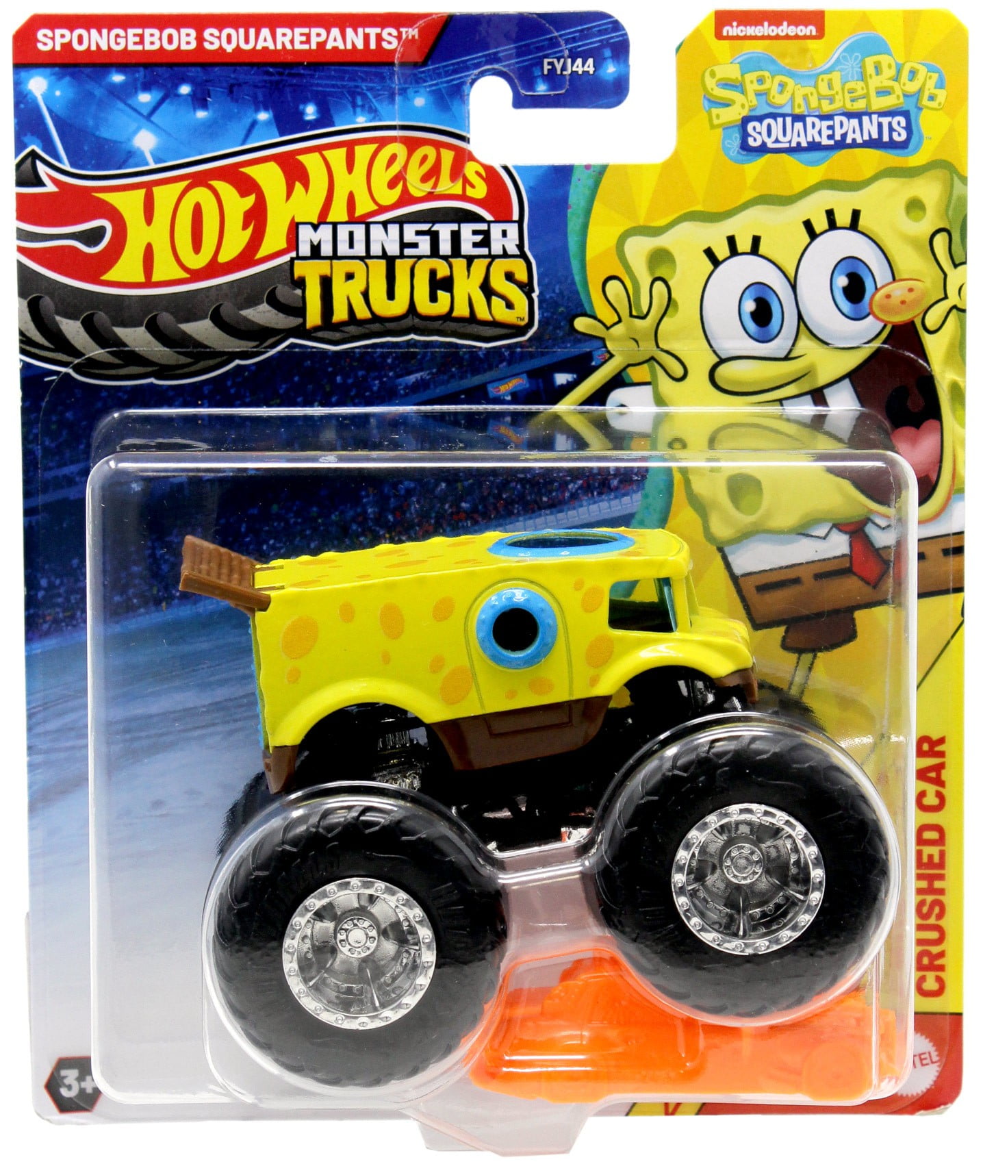 Hot Wheels Monster Trucks Spongebob Squarepants Diecast Car - Walmart.com