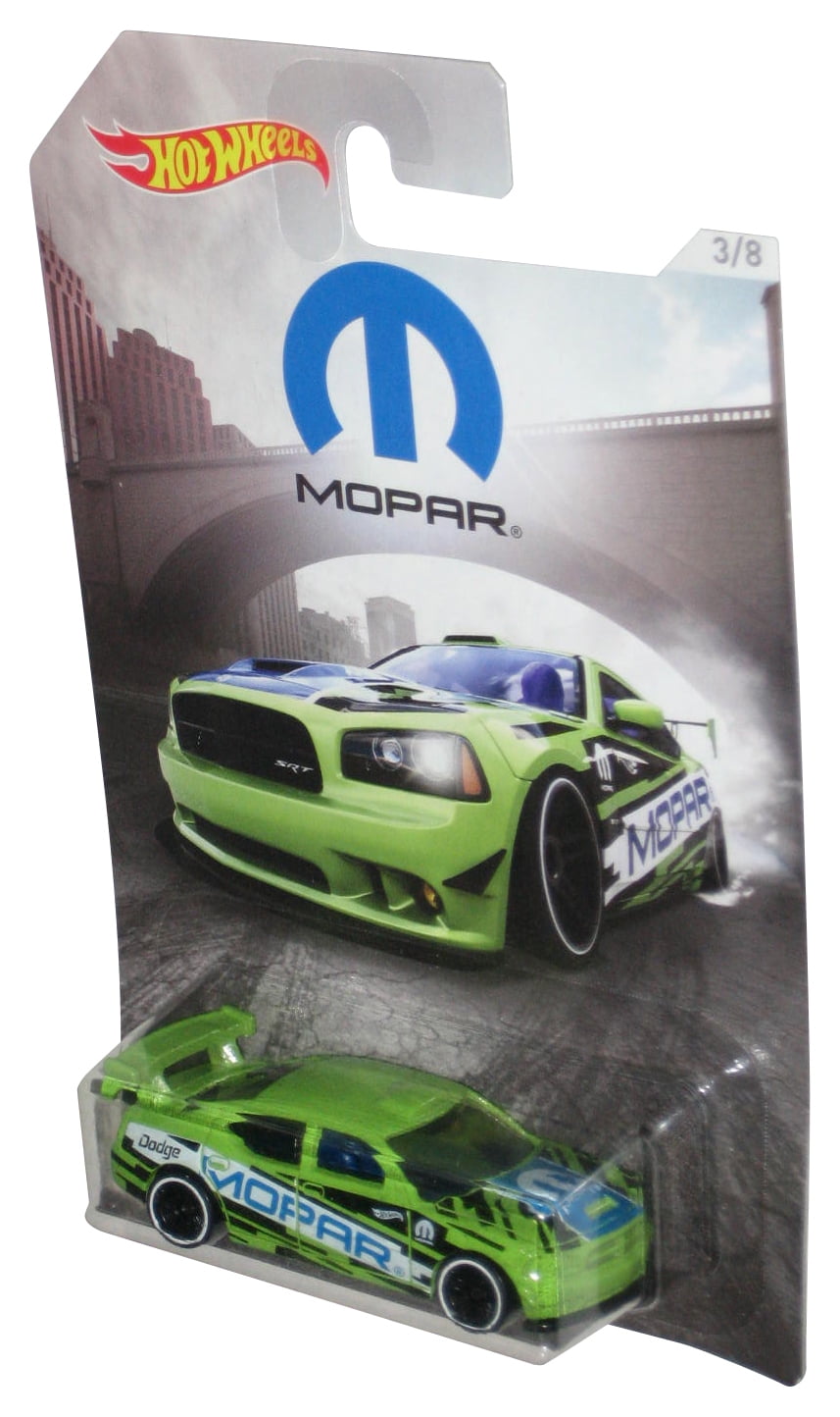 Hot Wheels Mopar Dodge Charger Drift (2018) Mattel Green Toy Car 3/8 ...