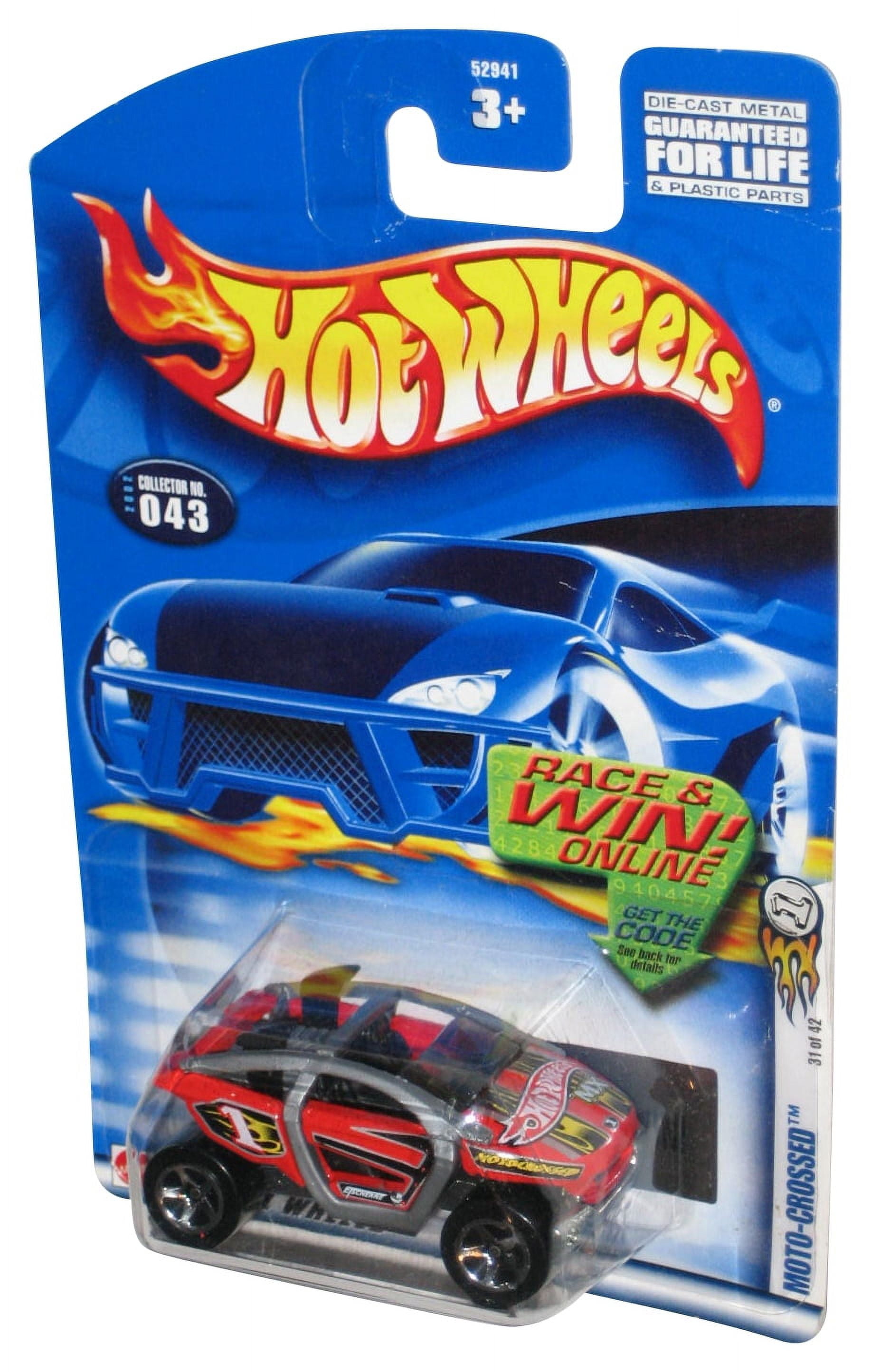 Hot Wheels Moto-Crossed (2002) Red & Silver Collector Toy Car #043 - Walmart.com