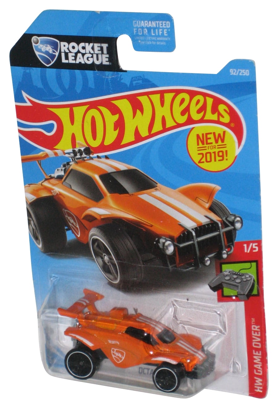 Hot Wheels Octane Rocket League 2017 HW Game Over 1 5 Orange Toy Car 92 250