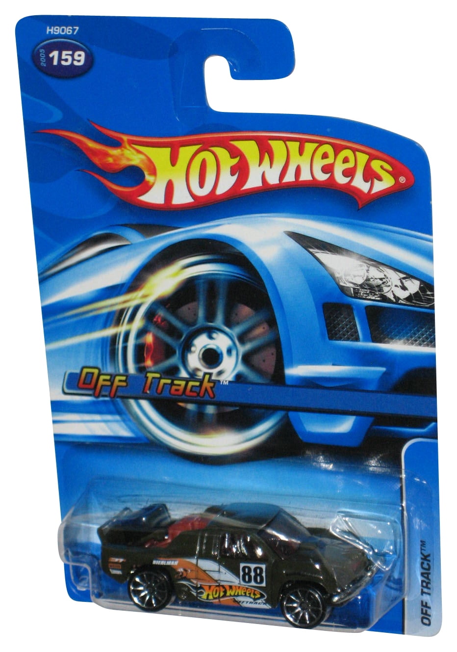Hot Wheels Off Track (2005) Mattel Green Toy Car #159 - Walmart.com
