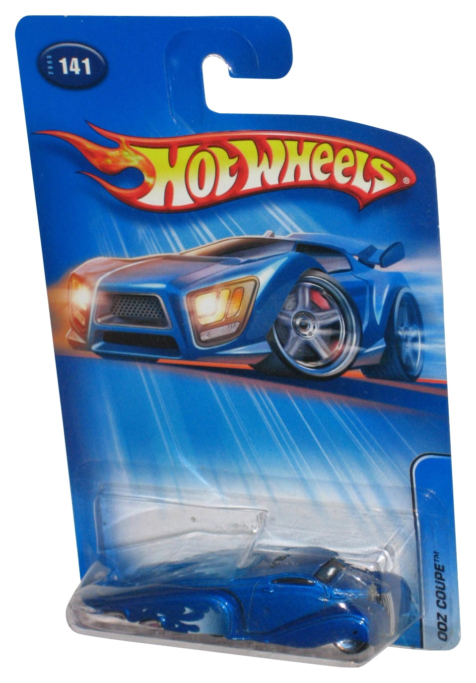 Hot Wheels Ooz Coupe (2005) Mattel Blue Die-Cast Toy Car #141 - Walmart.com