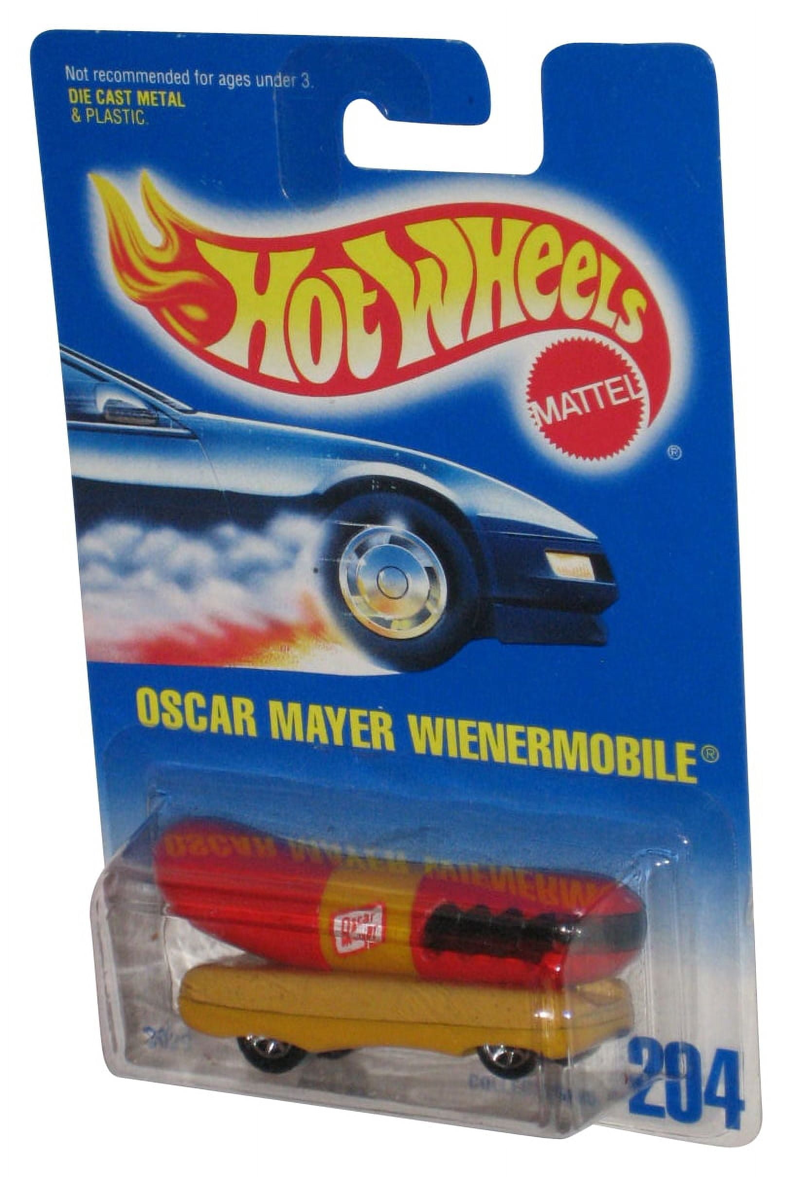 Hot Wheels Oscar Mayer Wienermobile (1991) Mattel Toy Car #204 ...