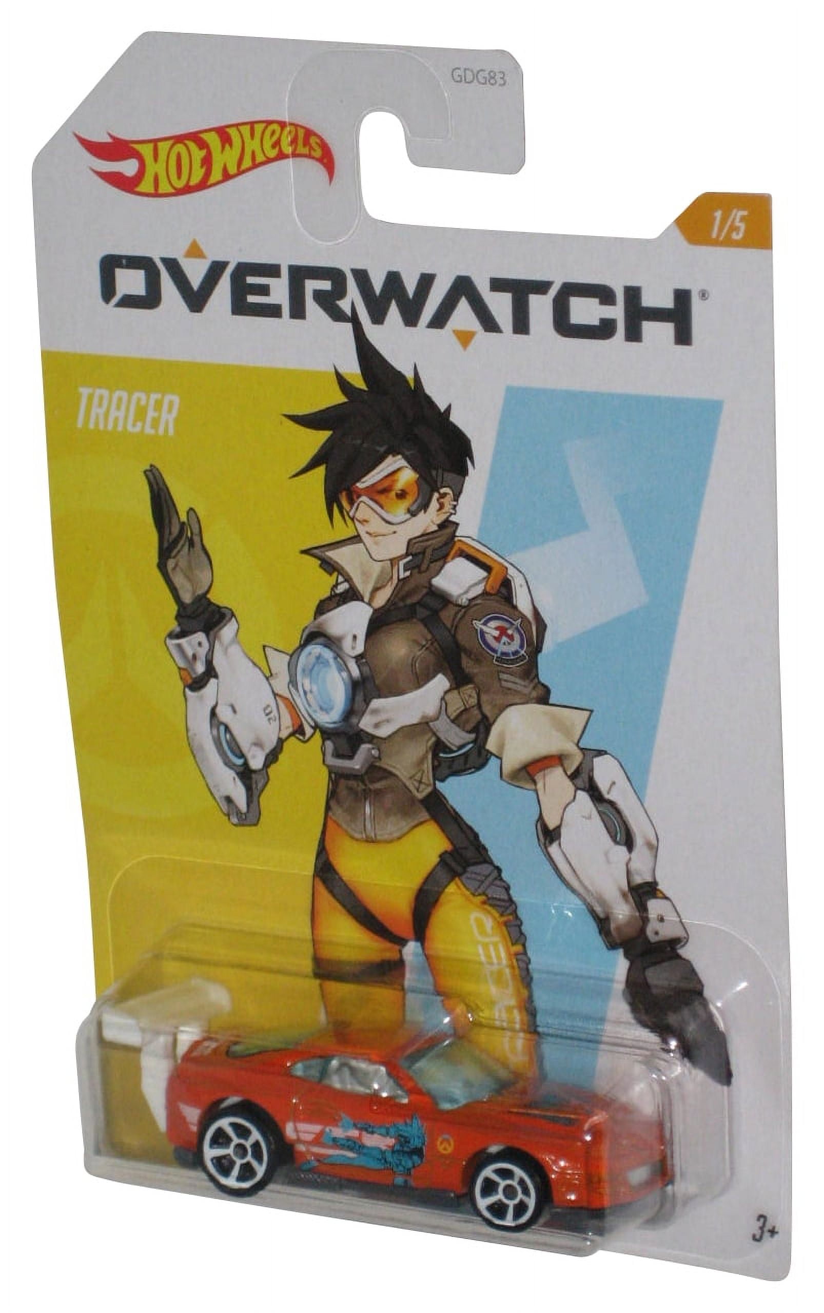 Hot Wheels Overwatch (2019) Power Pro Tracer Orange Toy Car 1/5 ...