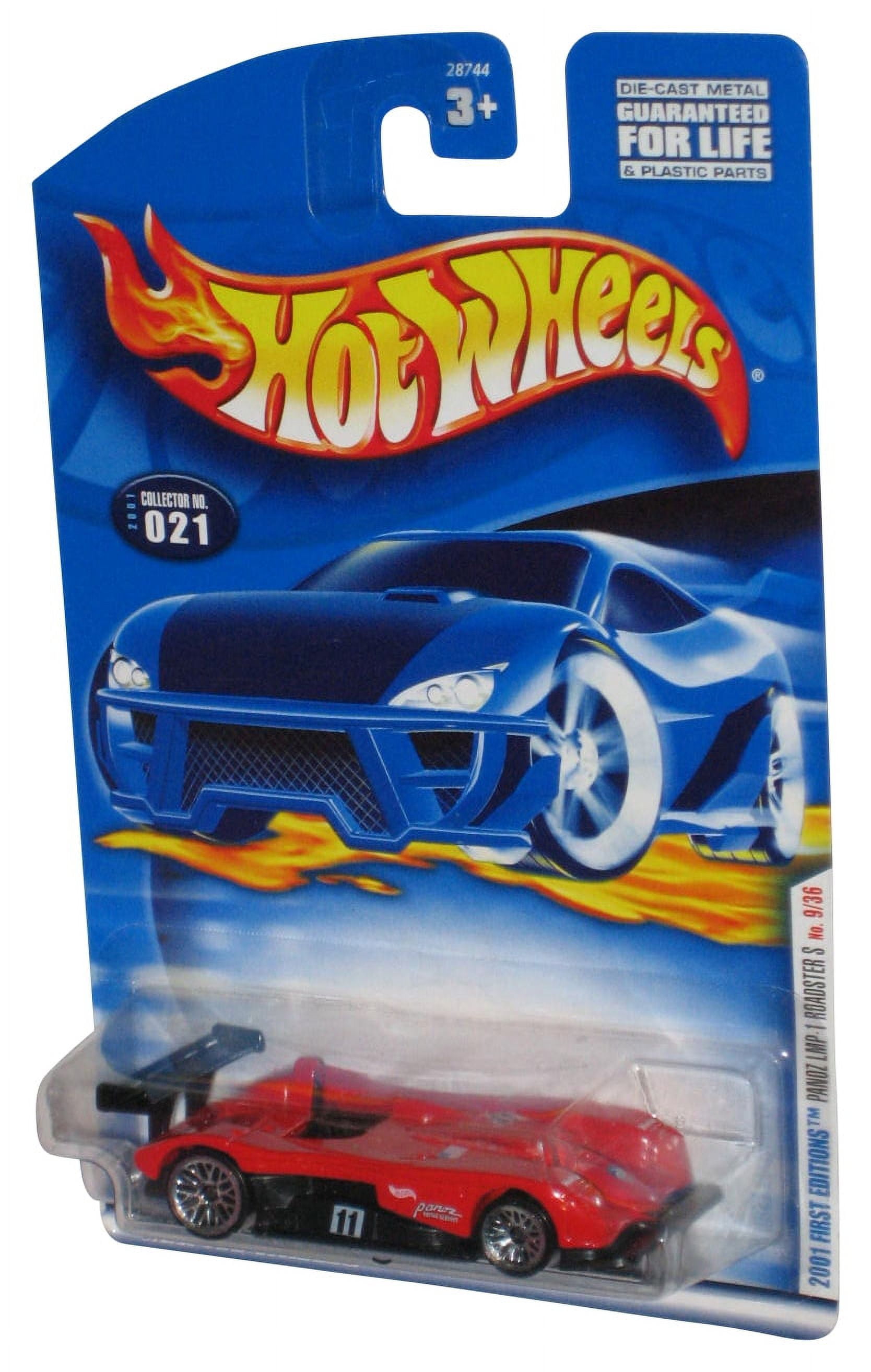 Hot Wheels Panoz LMP-1 Roadster S (2001) Red Die-Cast Toy Car #021 ...