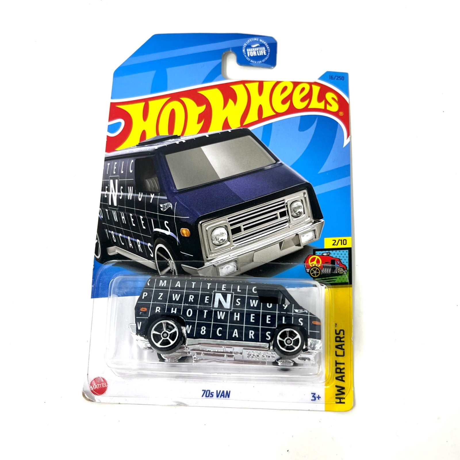 Hot Wheels Petro Racers 70s Van HW Art Cars - Walmart.com
