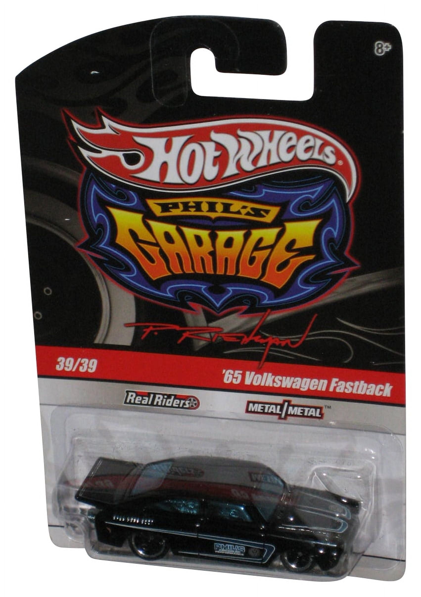 Hot Wheels Phil's Garage (2009) Black '65 Volkswagen Fastback Real ...