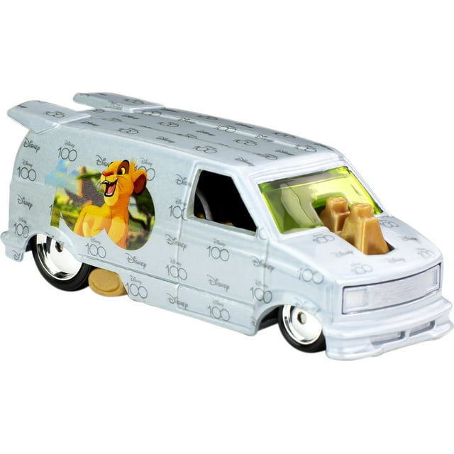 Hot Wheels Pop Culture Disney 100 '85 Chevy Astro Van 1:64 Scale Toy ...