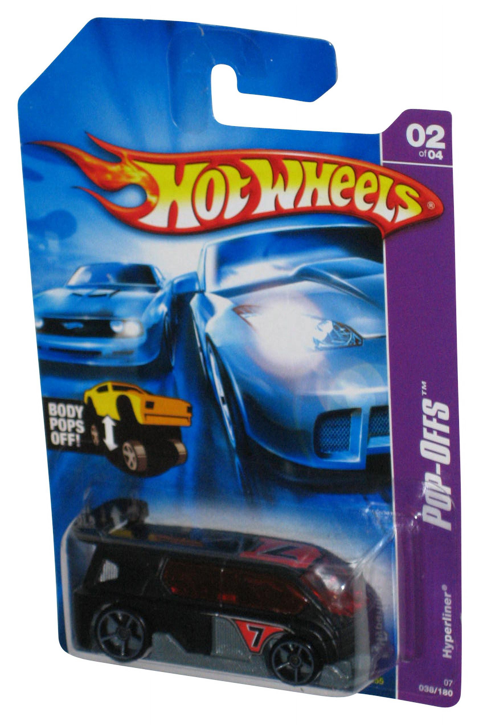 Hot Wheels Pop-Offs 02/04 (2006) Black Hyperliner Toy Car 038/180 ...